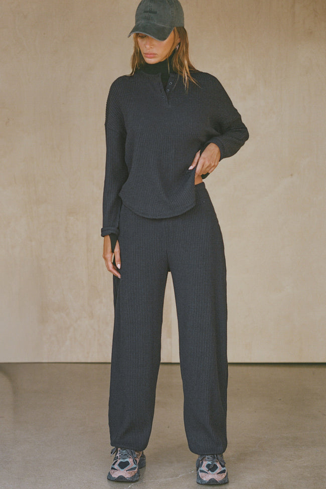 Henley Pullover - Midnight Luxe Knit – JOAH BROWN®